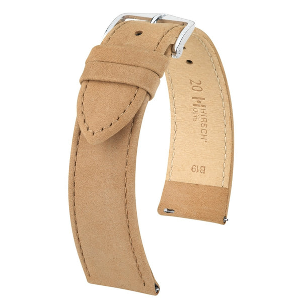 Hirsch OSIRIS | Nubuck Leather Watch Band